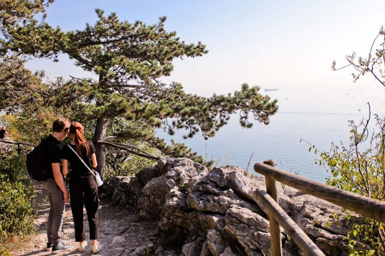 Triest Ausflugsziel: der Rilkeweg - eine wunderschöne Kurzwanderung mit Meerblick